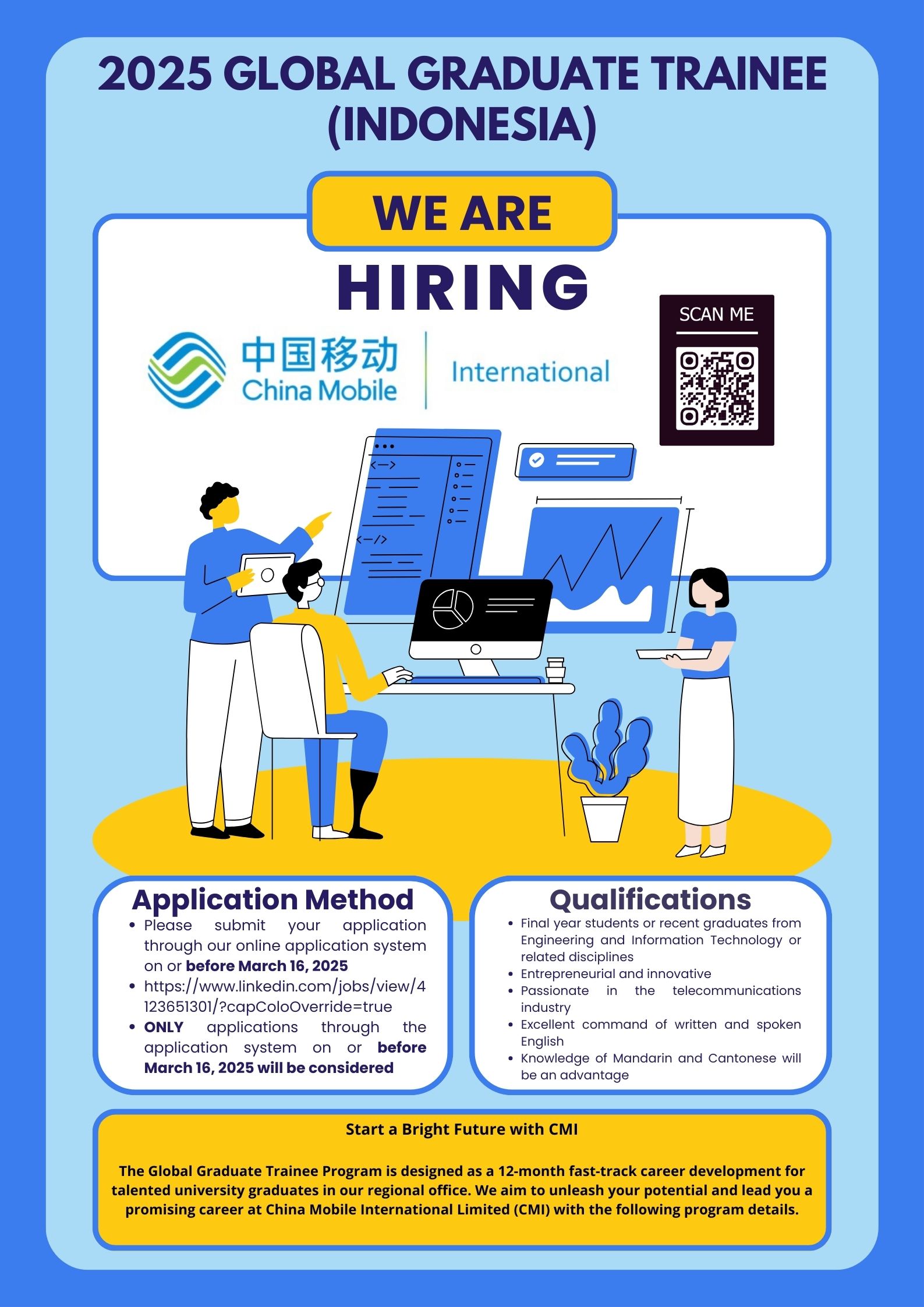 China Mobile International – Career Development Center Fakultas Ekonomi ...